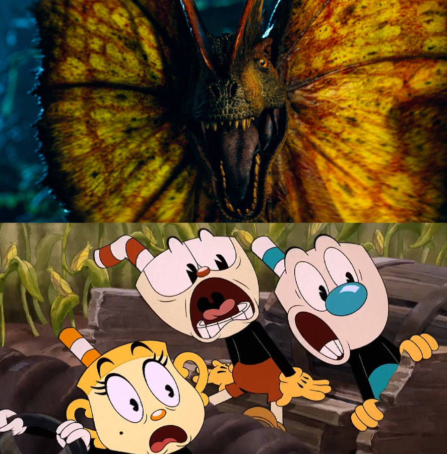 Cuphead Mugman And Ms Chalice Encounter Spitter By Xenomorphhybrid123 On Deviantart