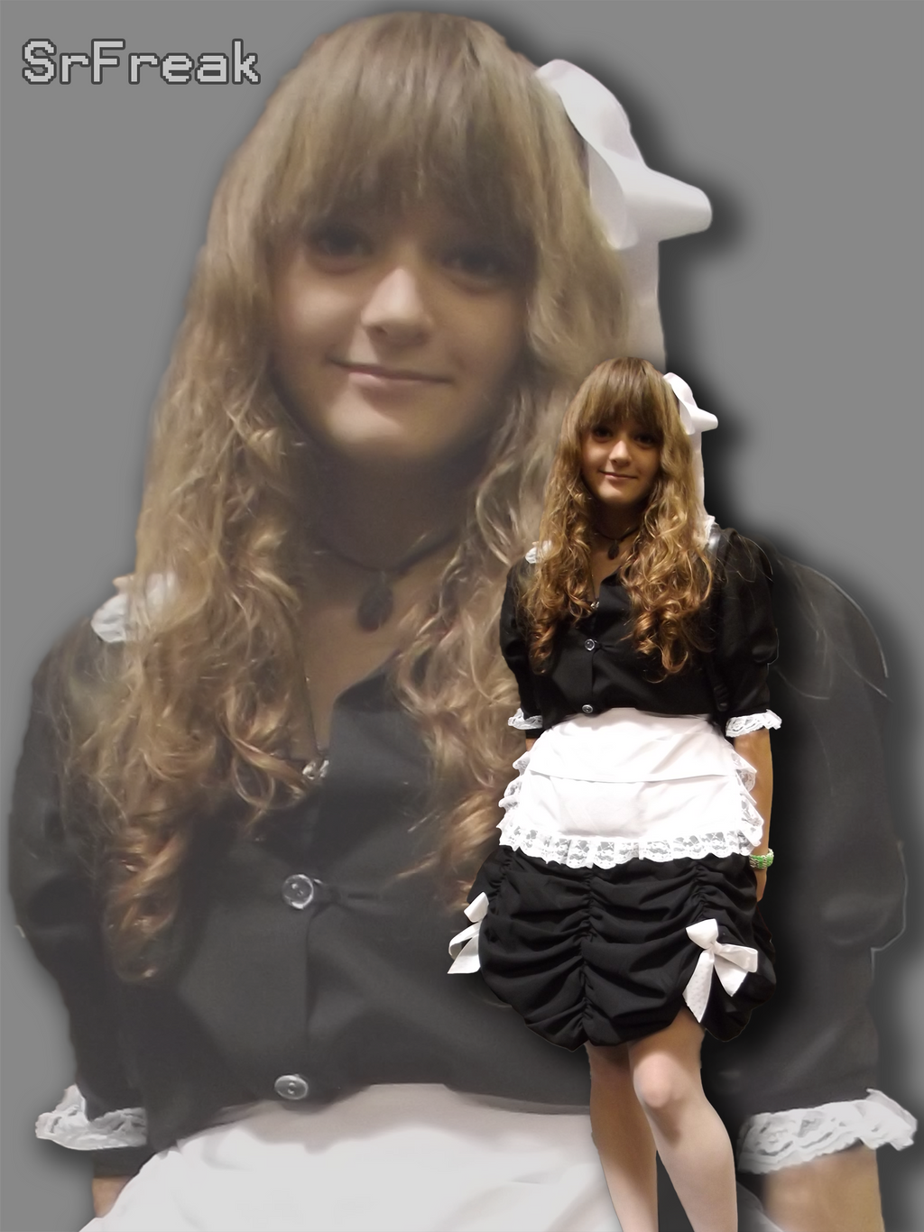 The Blonde And Cute Maid By Srfreak On Deviantart