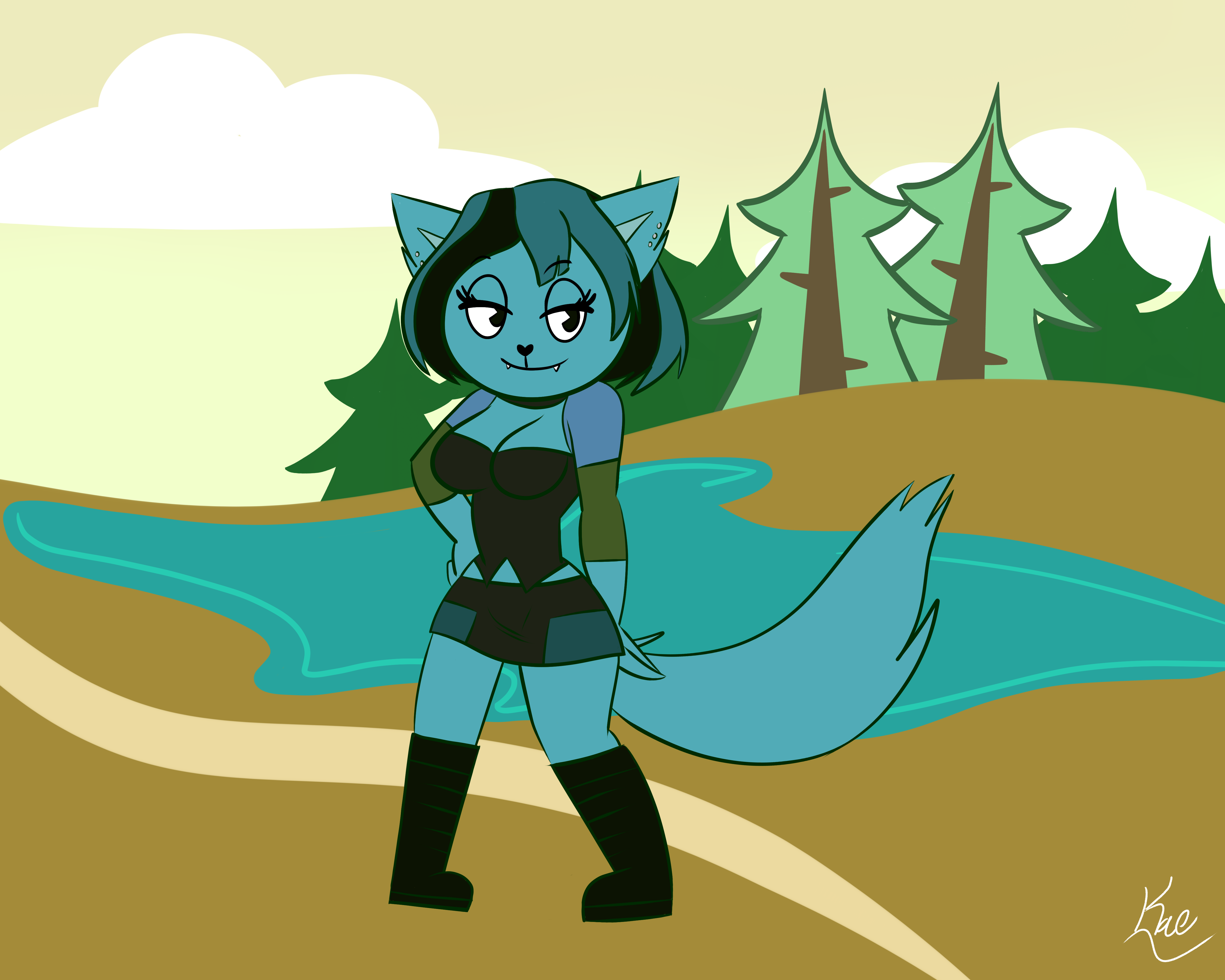Gwen Total Drama By Gothicbat Htf On Deviantart
