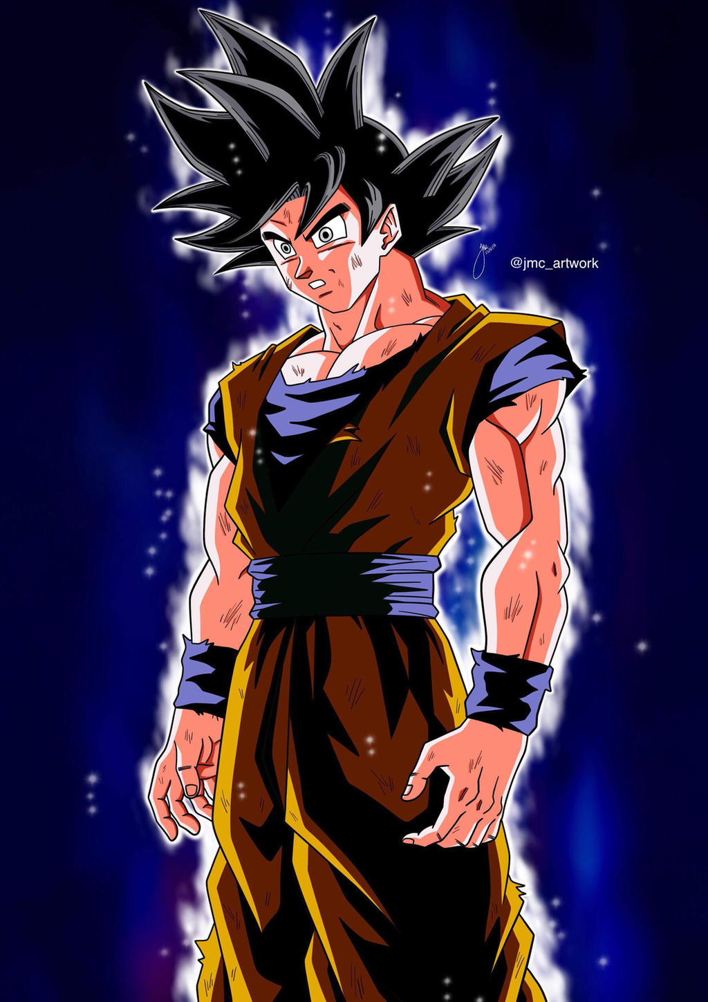 Goku Ultra Instinct dbs Manga by jmcartwork on DeviantArt Goku Ultra Instinct dbs Manga by jmcartwork on DeviantArt