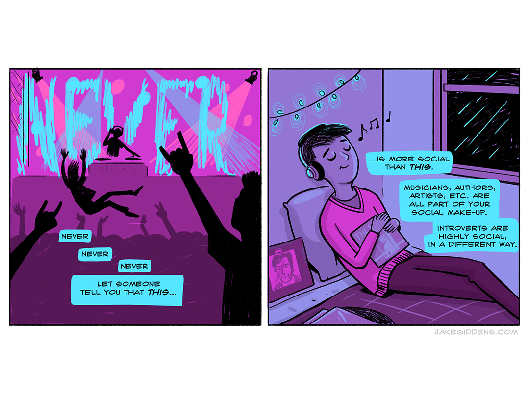 How Introverts Socialize by jrgiddens on DeviantArt How Introverts Socialize by jrgiddens on DeviantArt