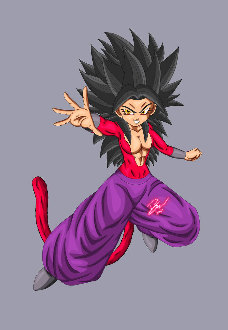Caulifla Dragon Ball Super Ssj4 By Brandonkuhn24469 On Deviantart