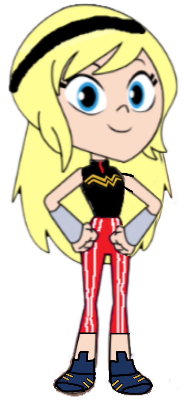 Cassie Sandsmark Wonder Girl Ii Ttg Style V1 By Markpipi On Deviantart