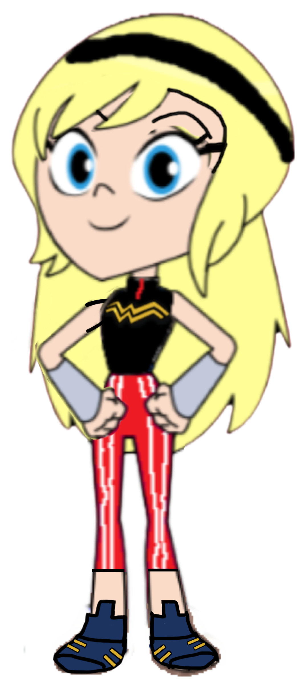 Cassie Sandsmark Wonder Girl Ii Ttg Style V2 By Markpipi On Deviantart