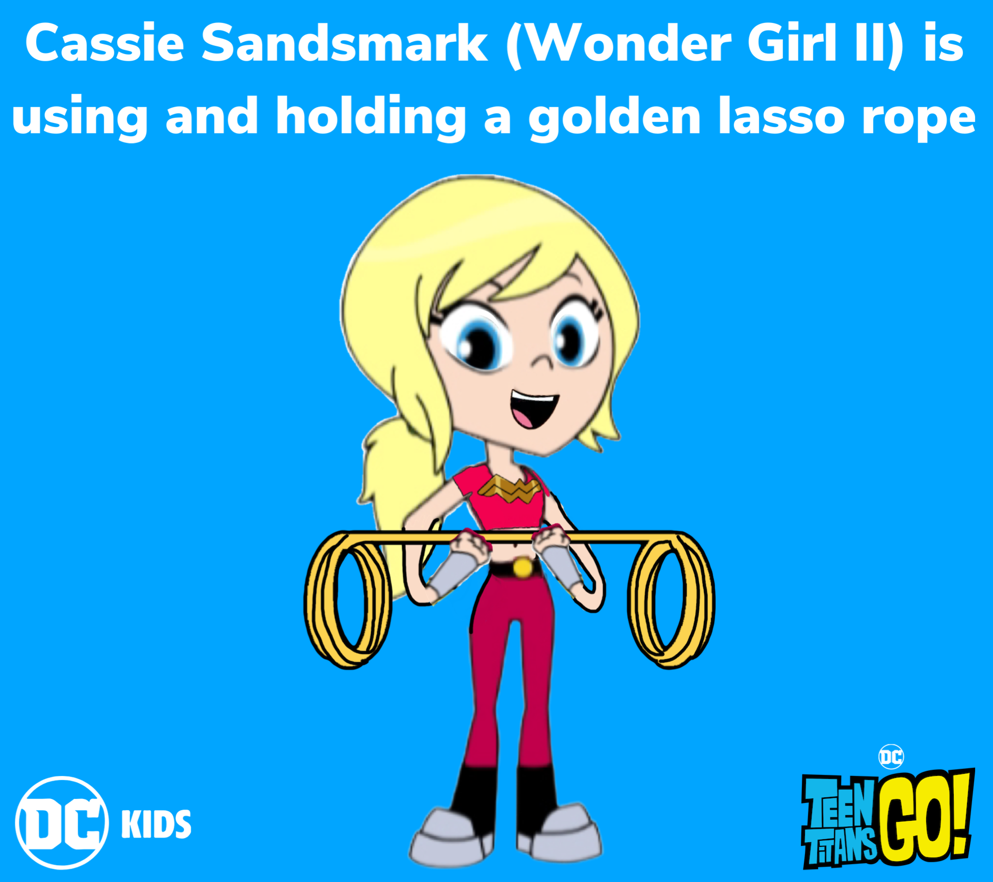 Cassie Is Holding A Lasso Ttg Style V2 By Markpipi On Deviantart