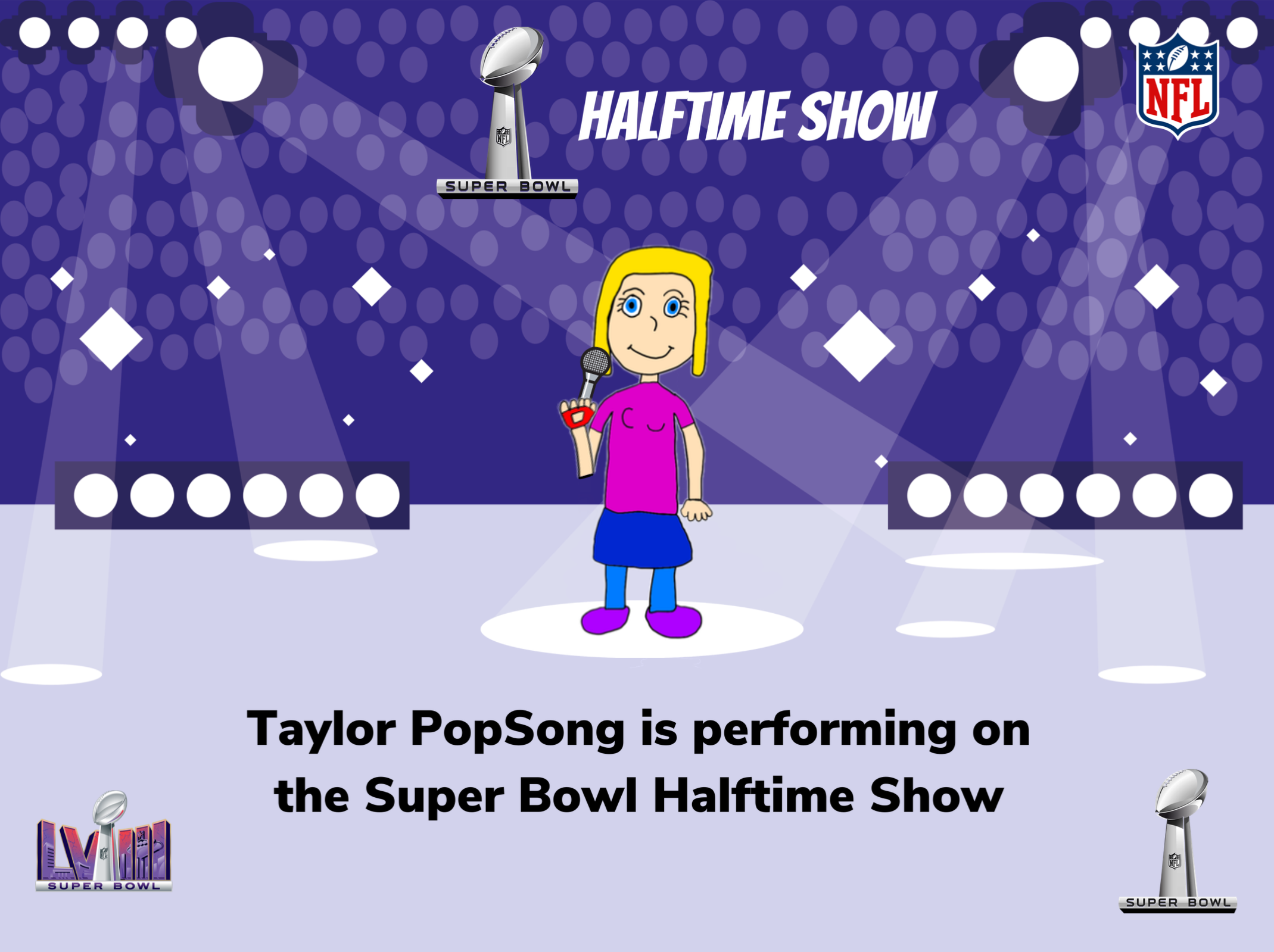 Taylor PopSong performing Halftime Show by MarkPipi on DeviantArt Taylor PopSong performing Halftime Show by MarkPipi on DeviantArt