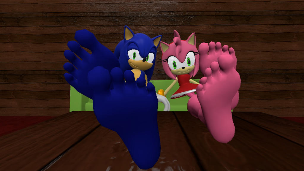 Sonic And Amy Relaxing 4 Request By Hectorlongshot On Deviantart
