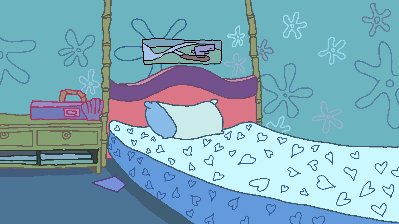 Spongebob Squarepants Pearls Bedroom By Levi513 On Deviantart