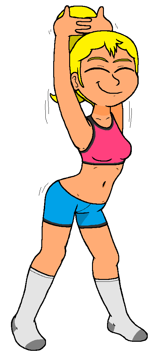 Kylie stretching by Michael-NintendoNerd on DeviantArt Kylie stretching by Michael-NintendoNerd on DeviantArt