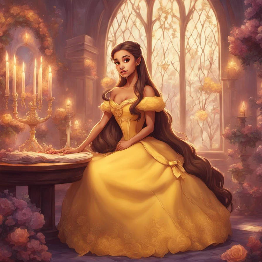Belle Sitting By Jeffra1967 On Deviantart