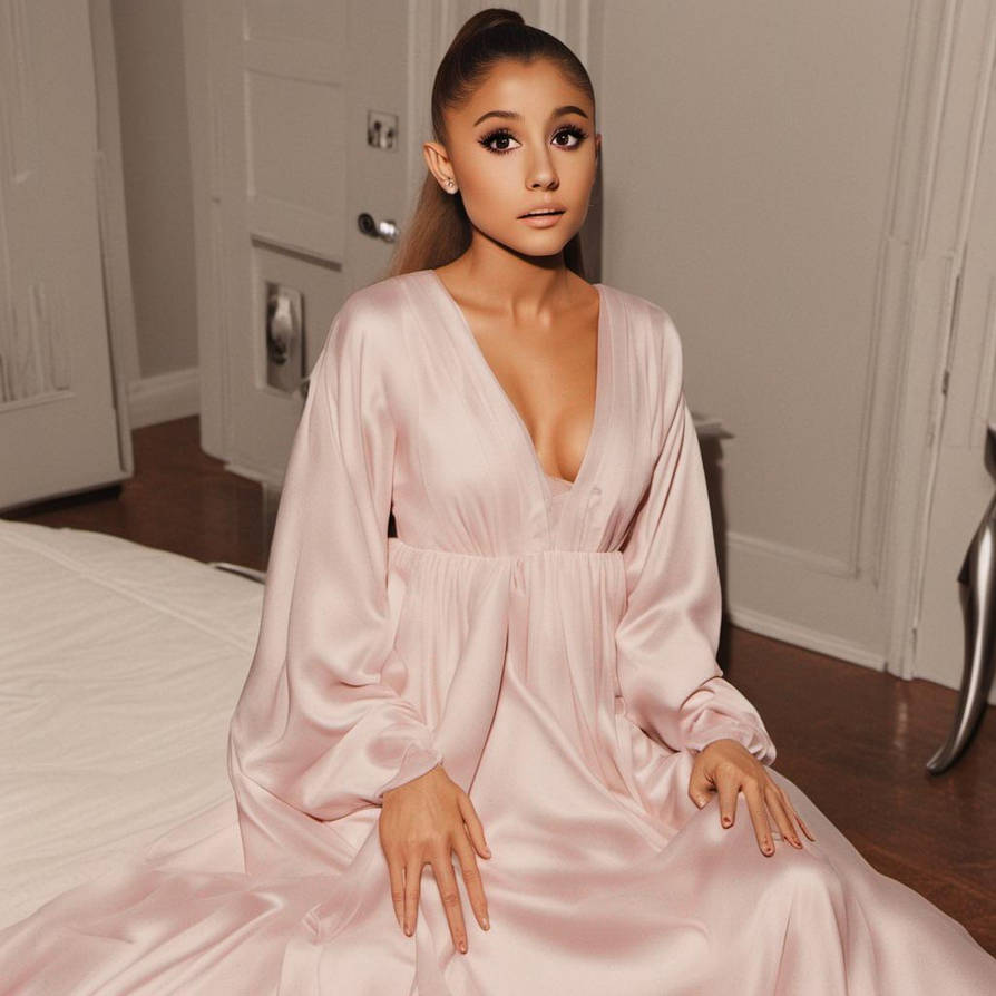 Ariana Wearing A Floor Length Nightgown By Jeffra1967 On Deviantart