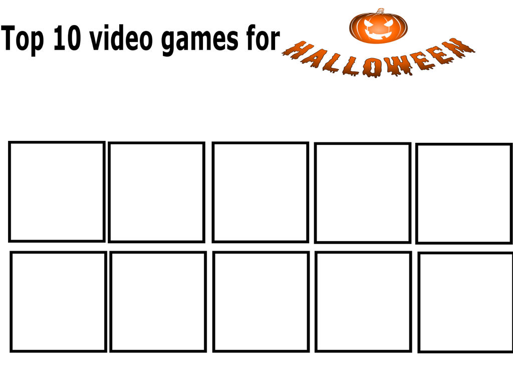 Top 10 Video Games For Halloween By Thunder master 95 On DeviantArt top-10-video-games-for-halloween-by-thunder-master-95-on-deviantart
