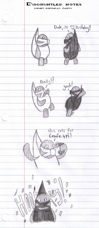 Grunt birthday party by Cantimon on DeviantArt Grunt birthday party by Cantimon on DeviantArt