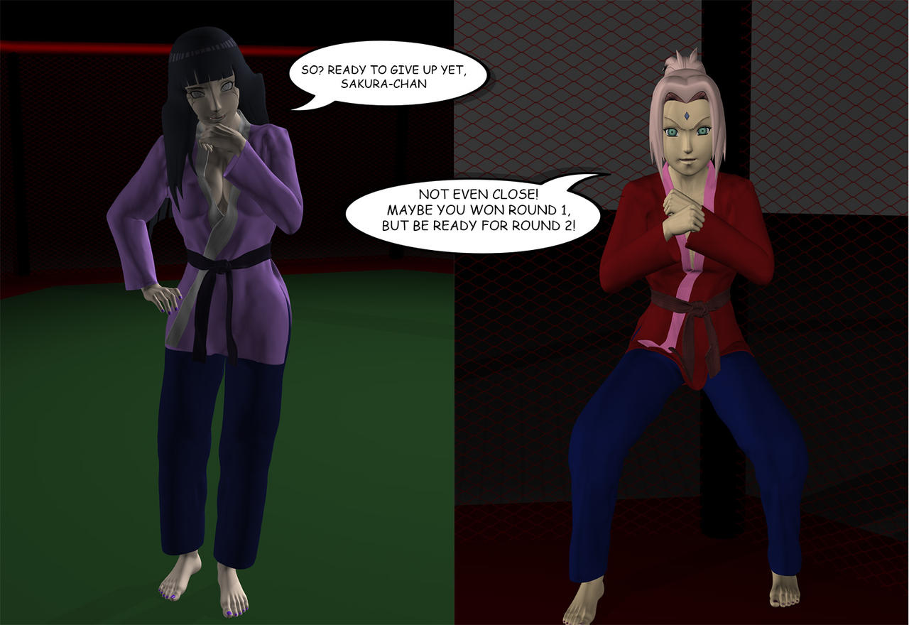 Hinata Vs Sakura 28 By Hduniverse On Deviantart