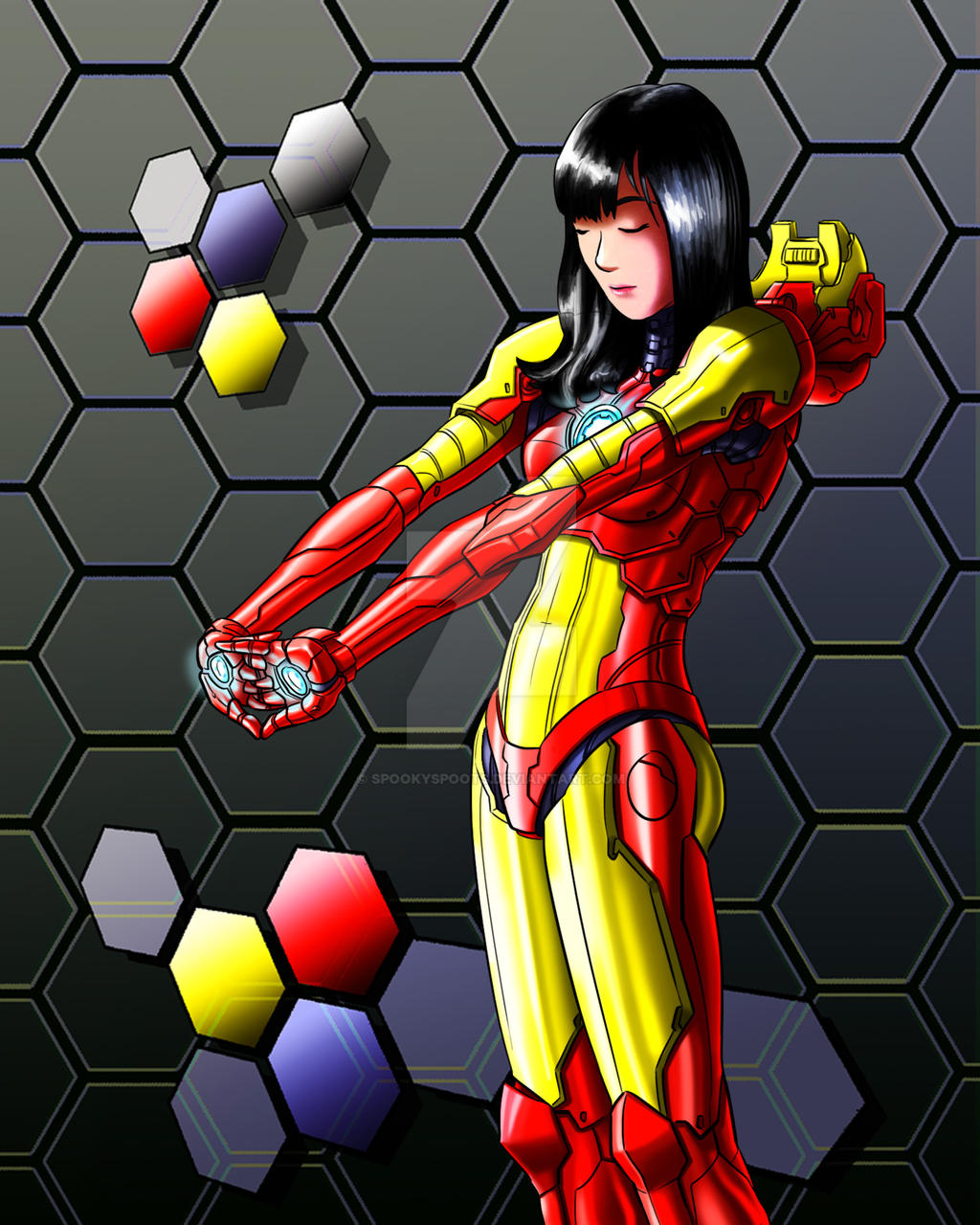 Iron Girl 2 By Spookyspoots On Deviantart