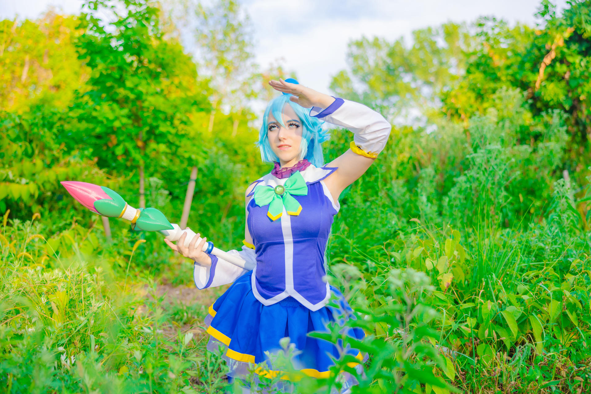 Aqua Konosuba Cosplay By Biancaexciana On Deviantart
