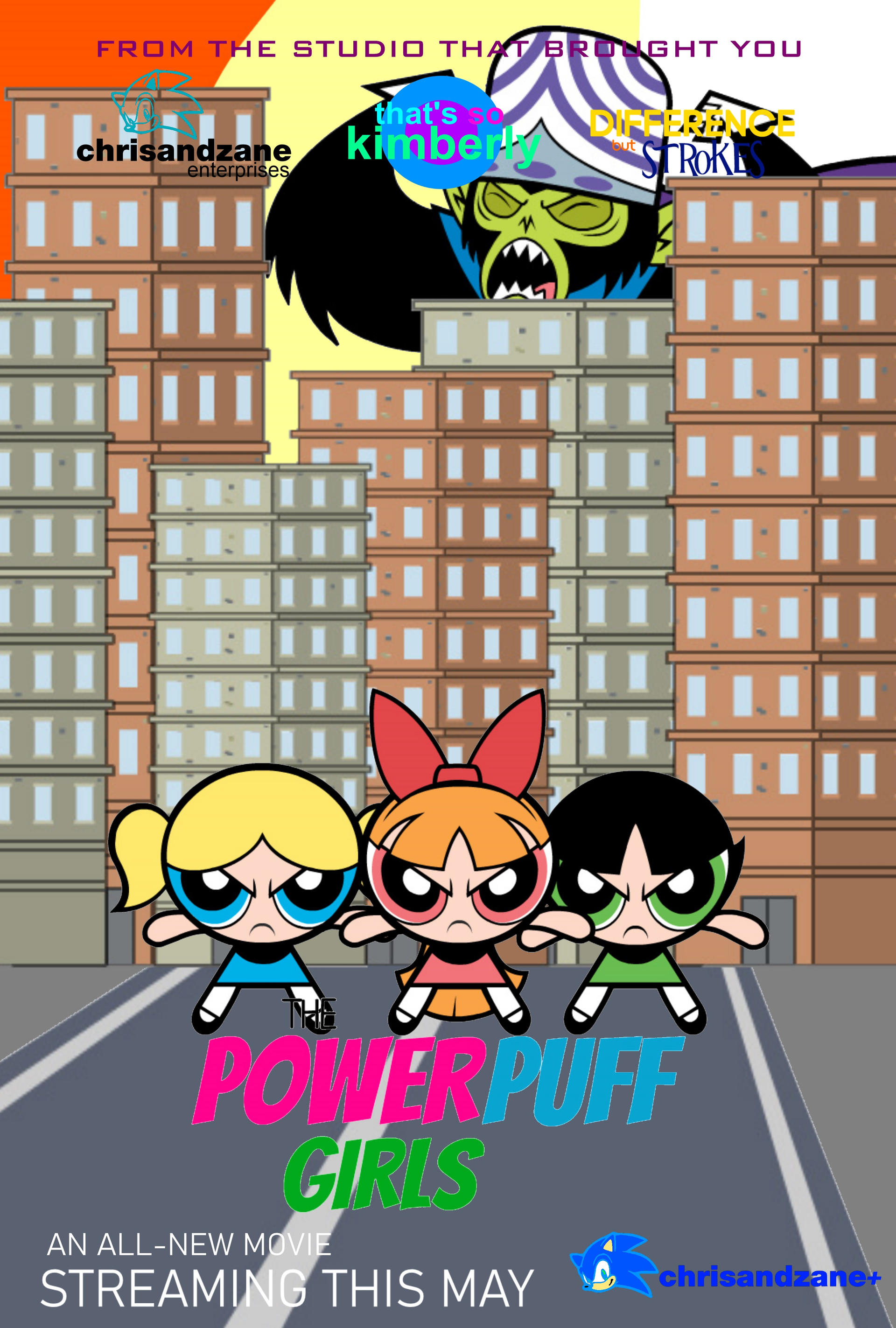 The Powerpuff Girls 2023 Film Poster 2023 By Chrisandzane Llc