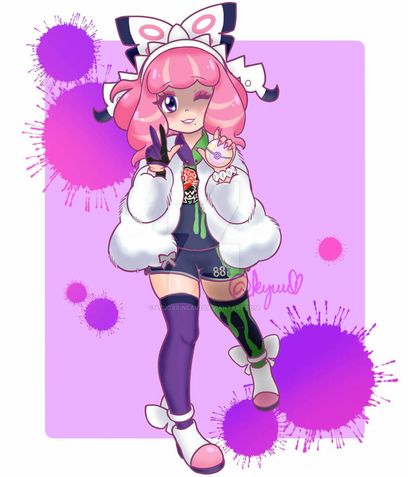 Pokemon Sword Klara By Azucarineart On Deviantart