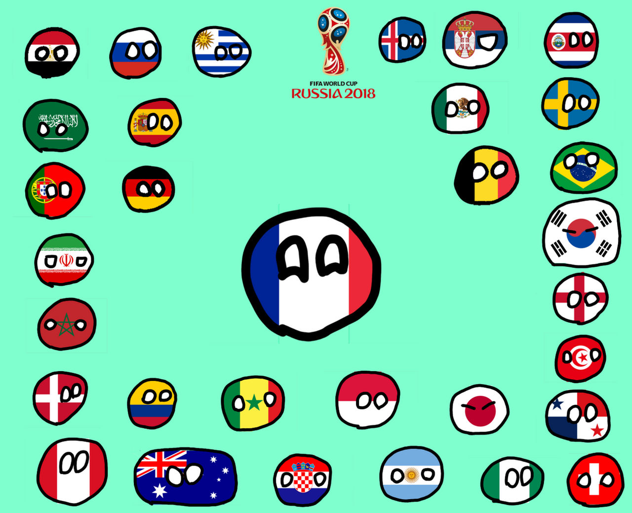 Fifa World Cup Russia 2018 By Davidthehedgehog2005 On Deviantart