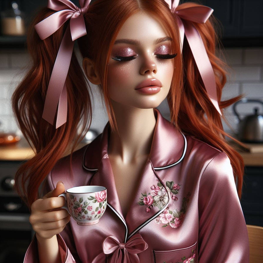 Nightwear002 2 By Ai Satin Chic On Deviantart