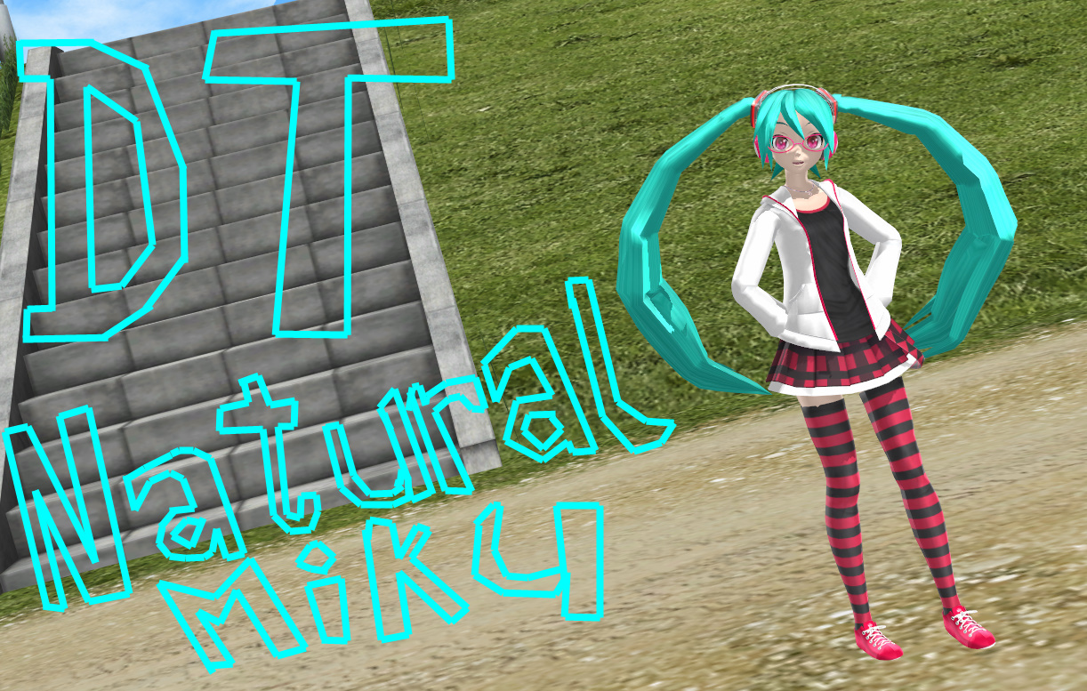 Mmd Dt Natural Miku By Fugtv On Deviantart