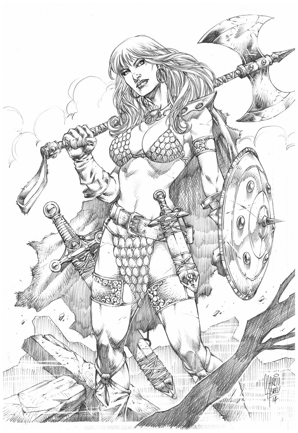 Red Sonja By Marcioabreu7 On Deviantart