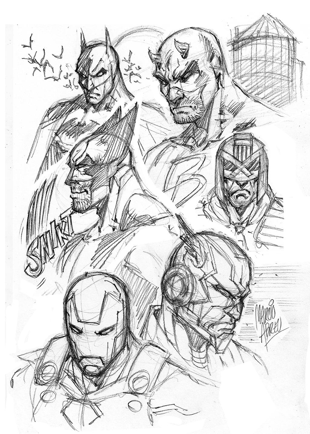 Sketchs Marcio Abreu By Marcioabreu7 On Deviantart