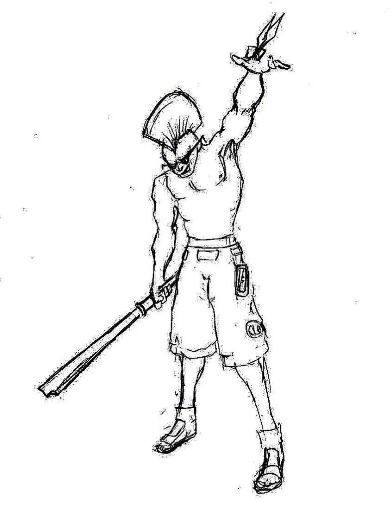 Mohawk Ninja by Slappyshanks on DeviantArt