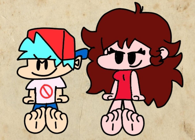 Fnf Bf And Gf Feet By Miguelzito On Deviantart
