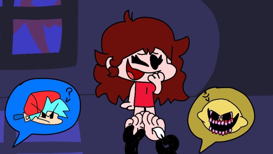 Fnf Girlfriend Gets Feet Tickled By Lemon Demon By Miguelzito On Deviantart