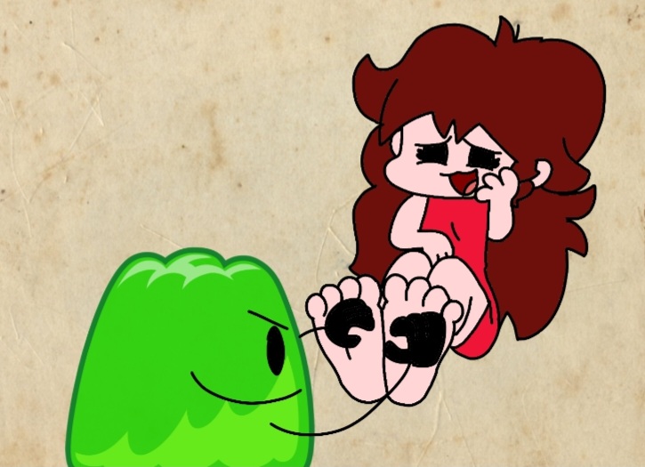 Bfdi Gelatin Tickled Fnf Girlfriend Feet By Miguelzito On Deviantart