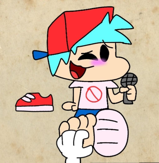 Fnf Bf Gets Foot Tickle By Miguelzito On Deviantart