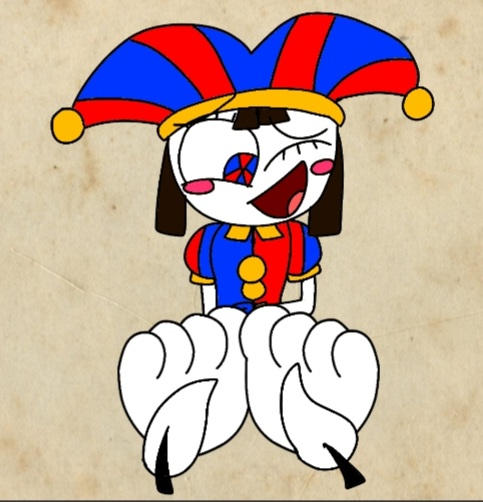 Pomni Feet Tickled By Miguelzito On Deviantart