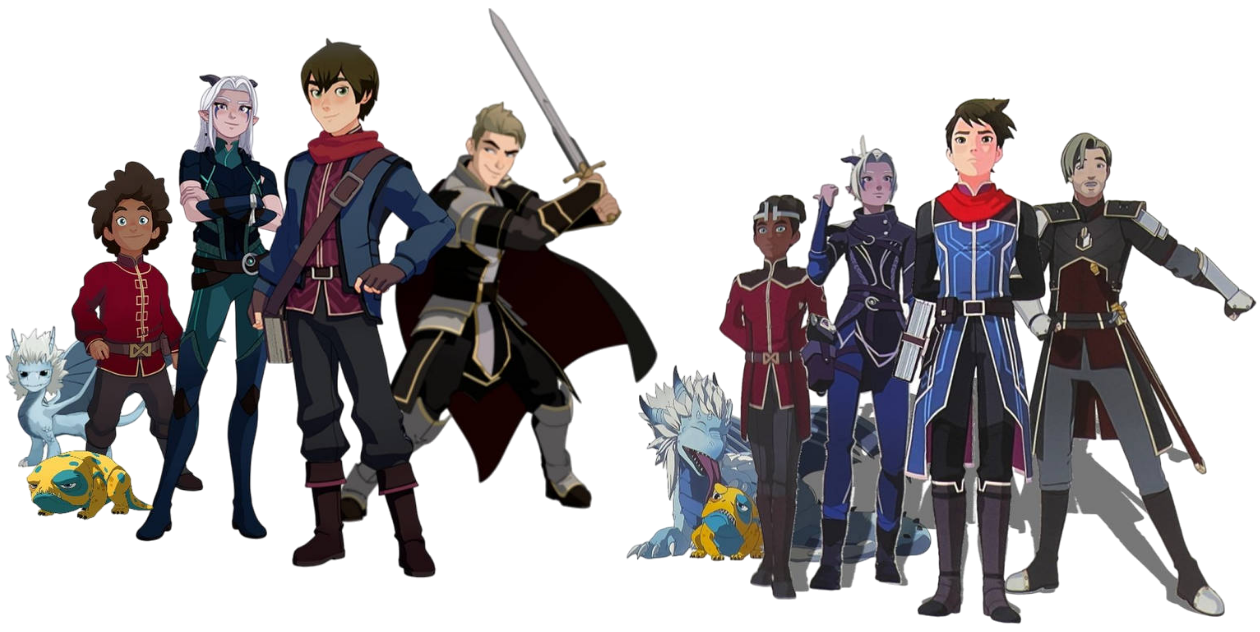 The Dragon Prince Characters By Eninka11 On DeviantArt the-dragon-prince-characters-by-eninka11-on-deviantart