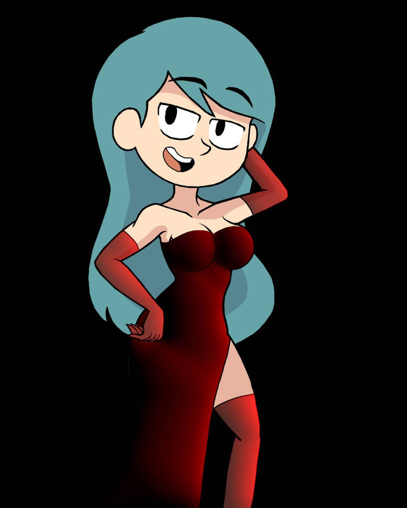 Teen Hilda In Her Evening Dress By Ax2705 On Deviantart