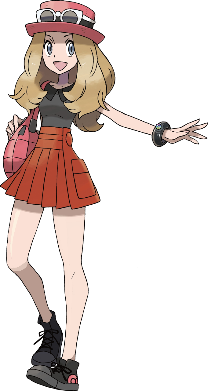 Serena From Pokemon Game Version Edited By Akalihex On Deviantart