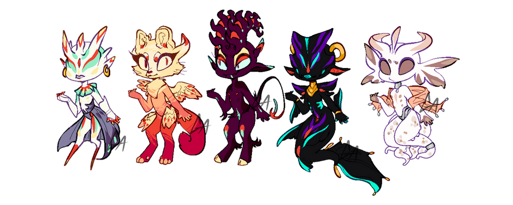 Cheap Chibi Batch - Various creatures - closed by Grease-Alien on ... Cheap Chibi Batch - Various creatures - closed by Grease-Alien on ...