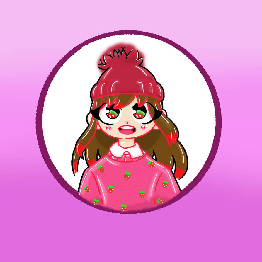 Strawberry Girl Redraw By Cartoonbluraccount On Deviantart