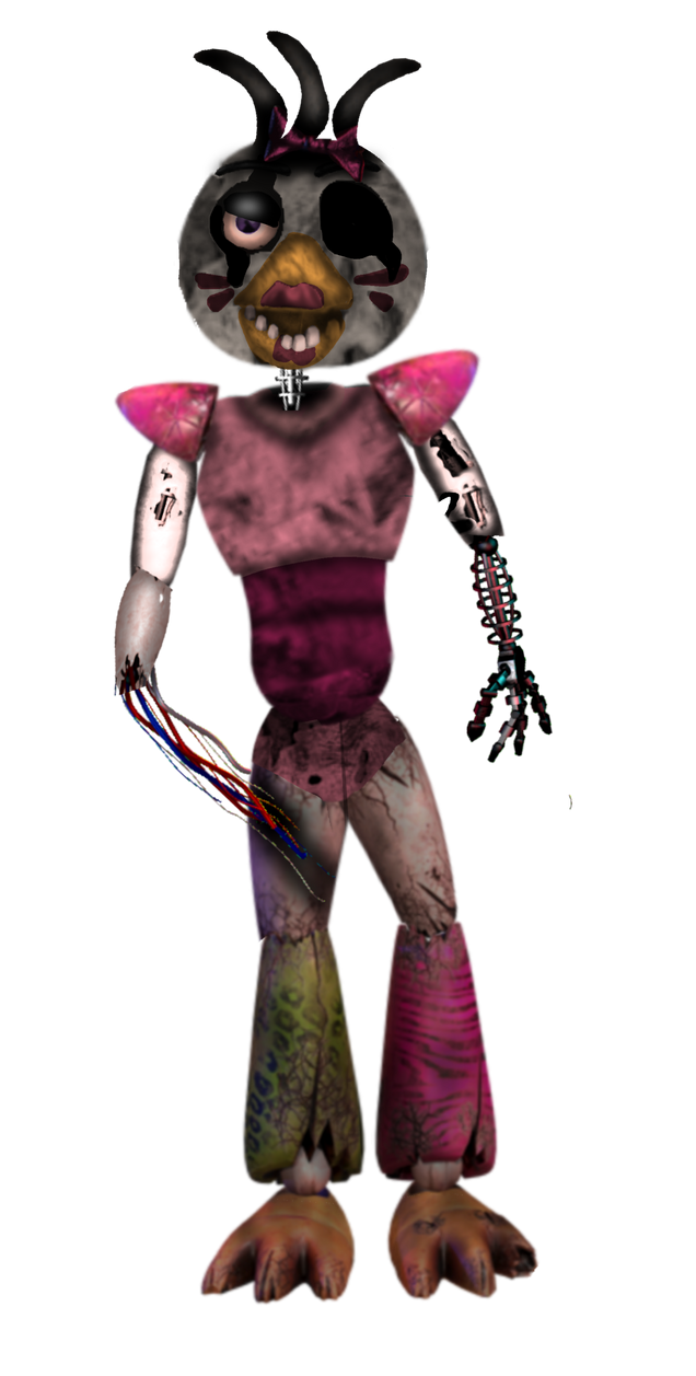 Withered Glamrock Chica By Fnafspeedfan On Deviantart