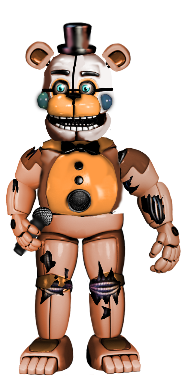 Funtime Withered Freddy By Fnafspeedfan On Deviantart