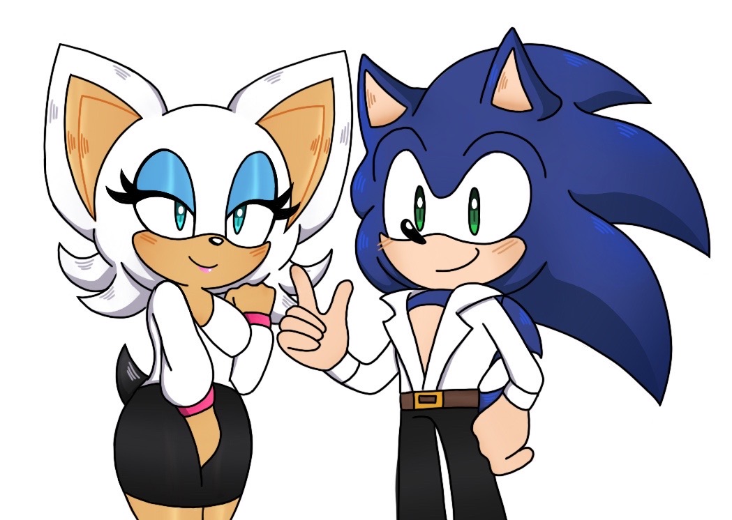 Sonic And Rouge Request By Cinamounroll On Deviantart
