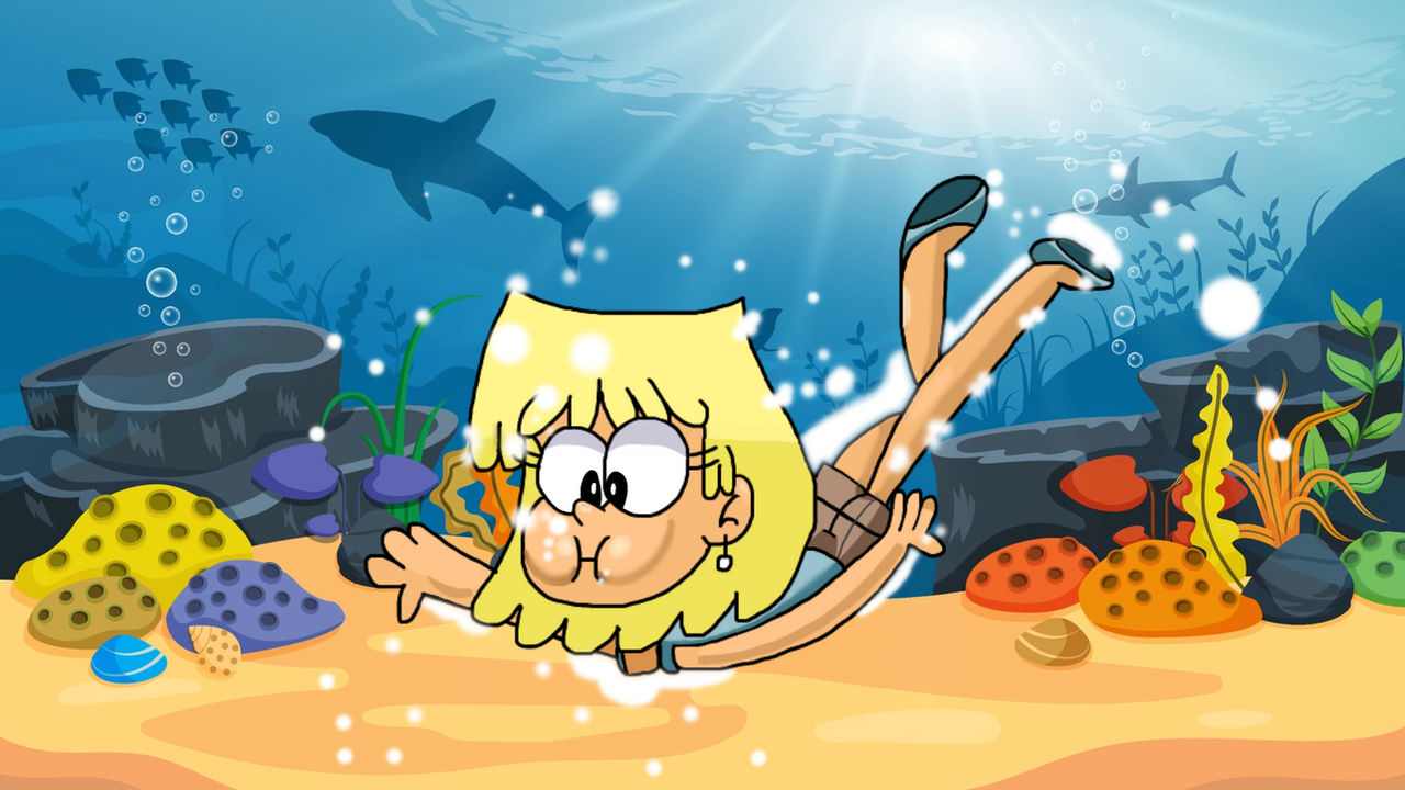 Lori Loud Swimming Underwater Made By Me By Bigcitycricket On Deviantart