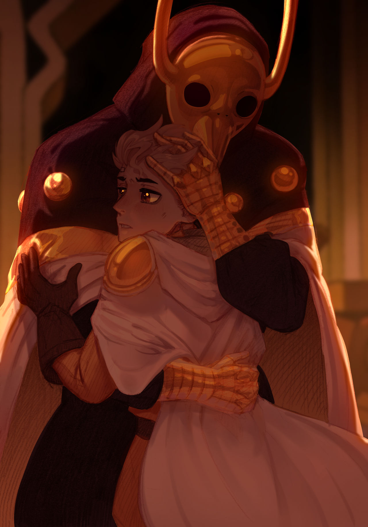 Hunter The Golden Guard And Belos By Panda Pangeran On Deviantart