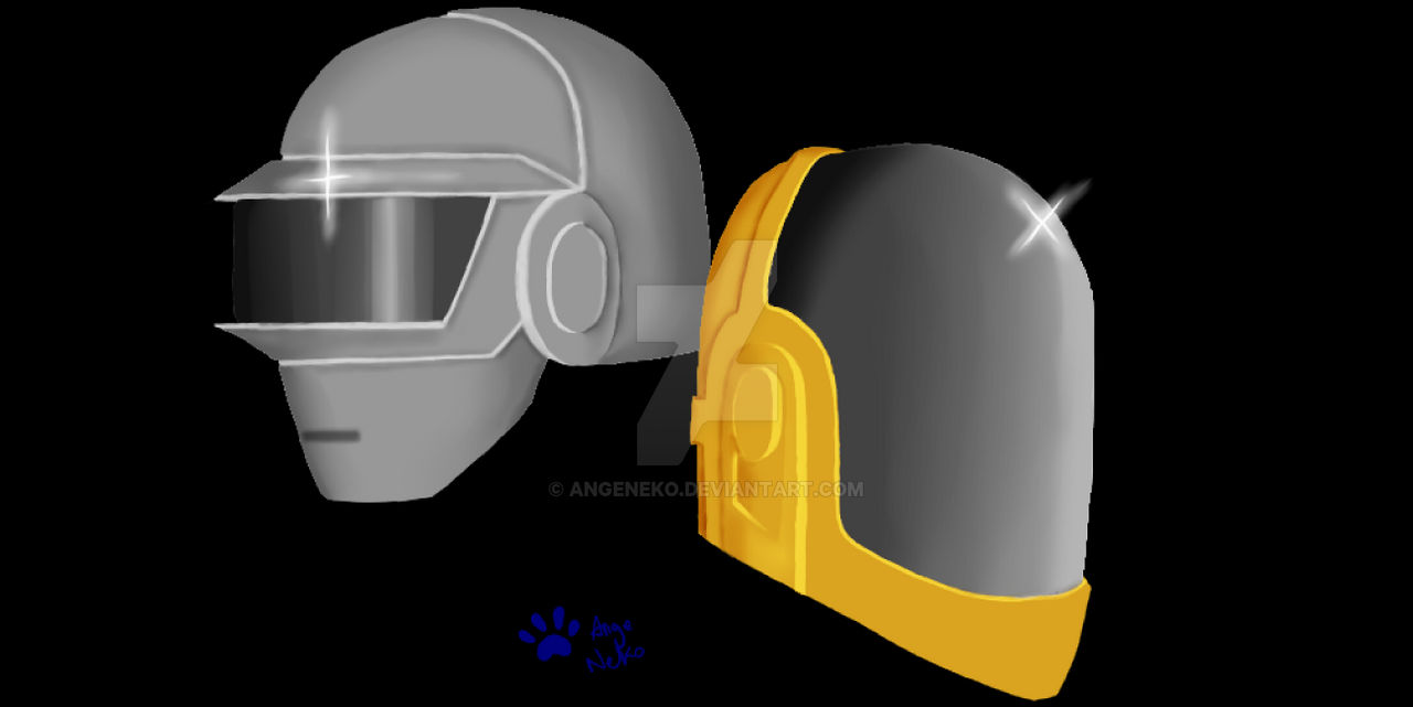 Daft Punk Helmet By Angeneko On Deviantart