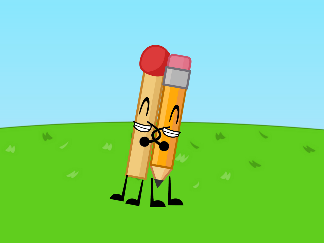 Match And Pencil Playing Linked Arms by Ripper1945 on DeviantArt Match And Pencil Playing Linked Arms by Ripper1945 on DeviantArt