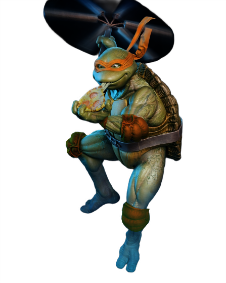 Tmnt Flying Mikey Pose Png By Karl2db On Deviantart