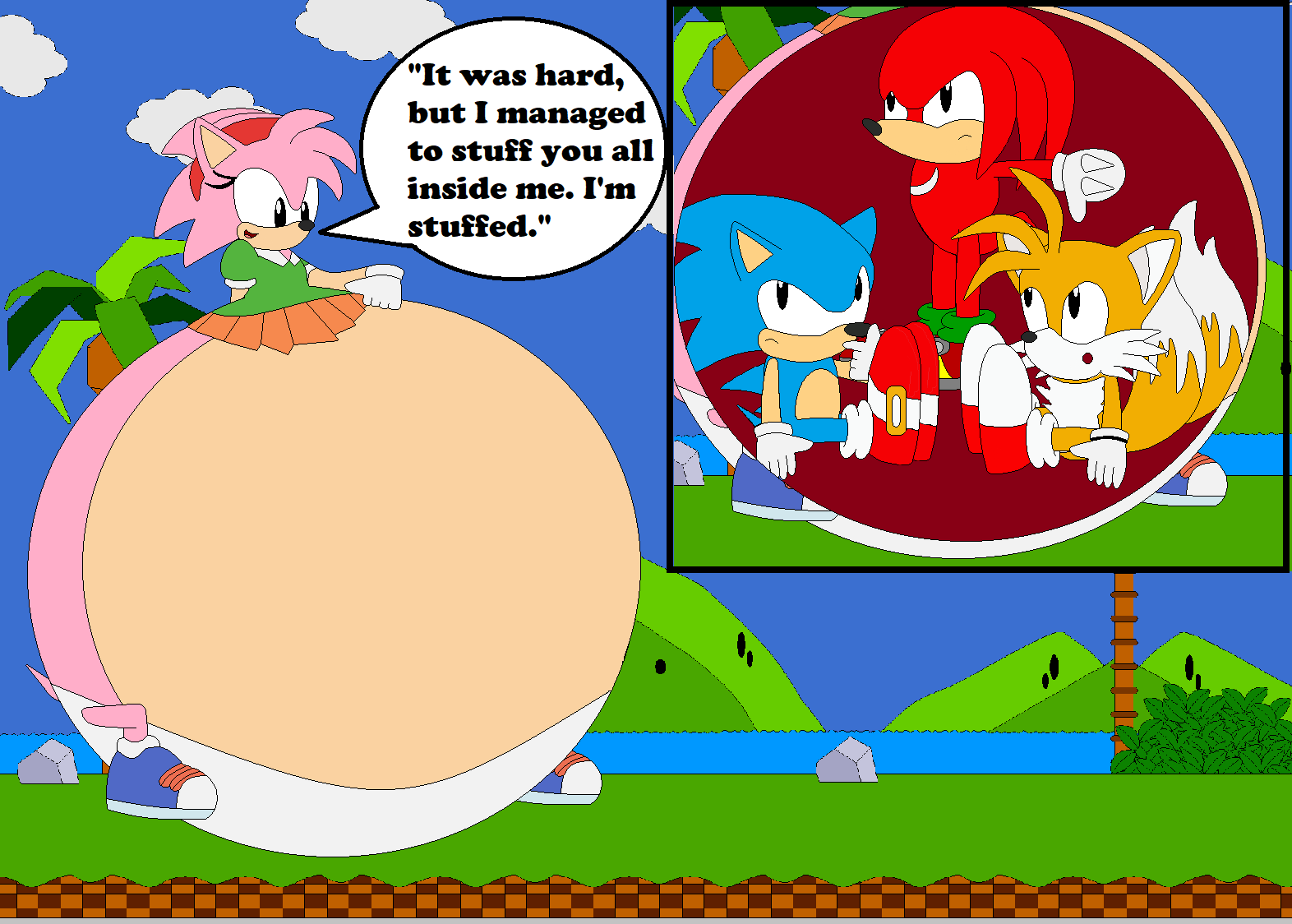 Amy Ate Her Friends By Sonickphoria On Deviantart