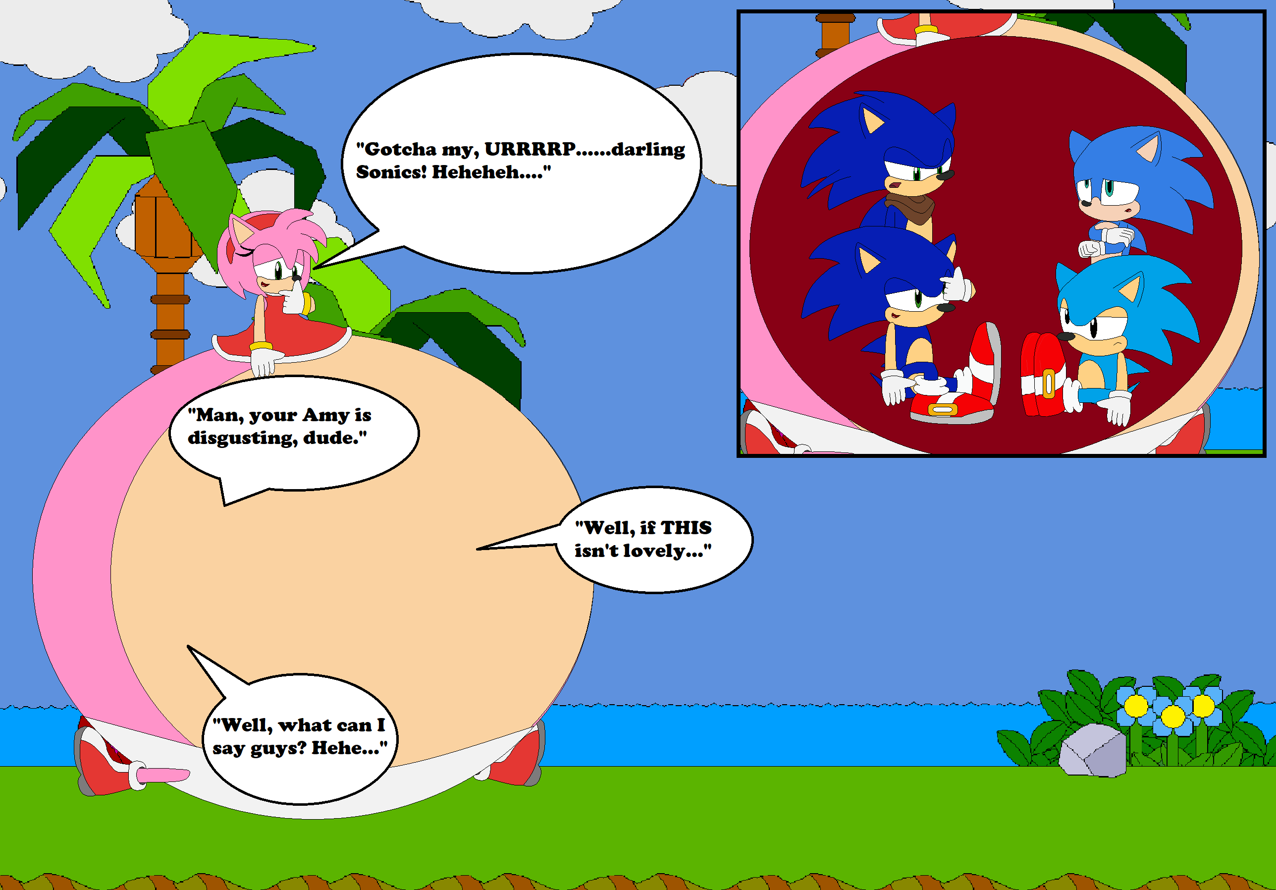 Classic Sonic And Amy Frey Pinterest