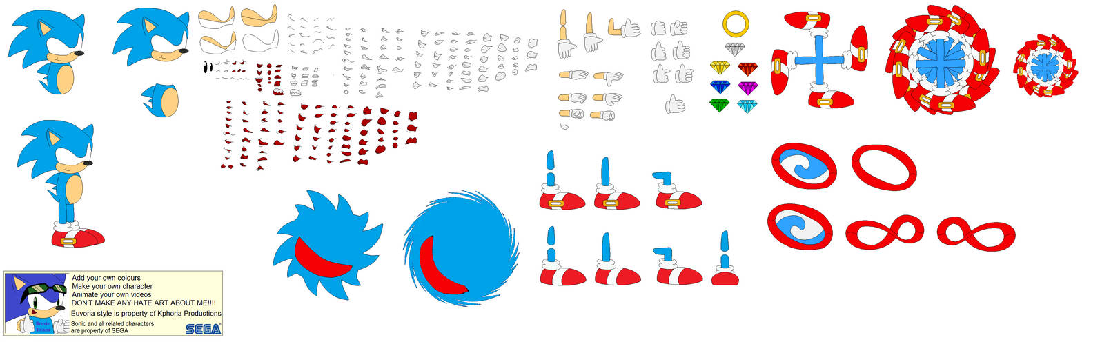 Kphoria Character Builder Forces Classic Sonic By Sonickphoria On Deviantart