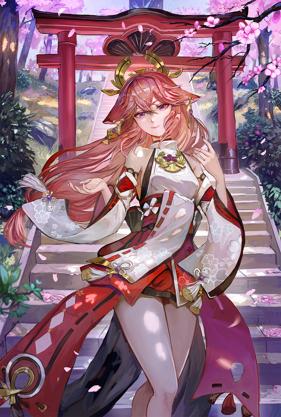Yae Miko Fanart By Timkongart On Deviantart